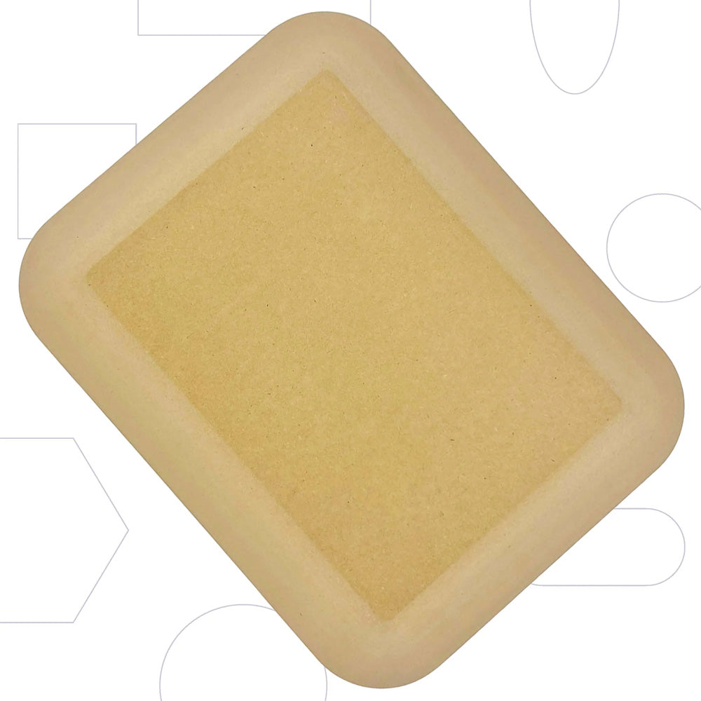 11" RD2 Square Drape Mold by GR Pottery Forms | Sheffield Pottery