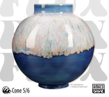 Amaco PCF Potter's Choice Flux Glazes Cone 5-6