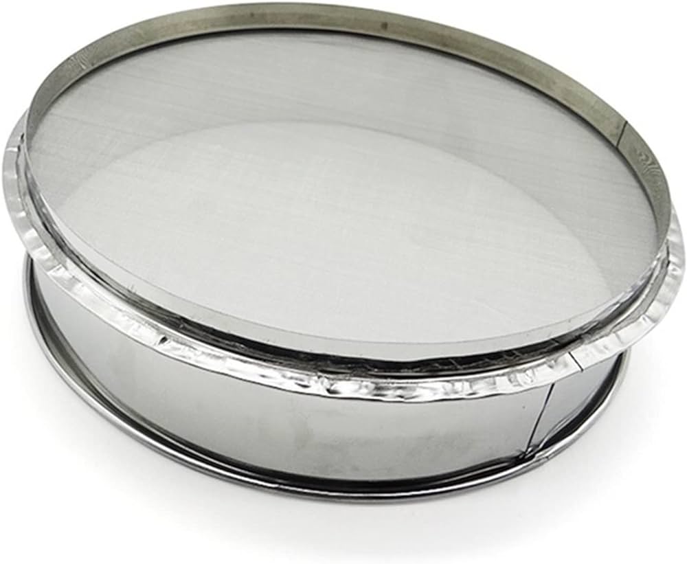 10" Steel Glaze Sieve 80 Mesh | Sheffield Pottery