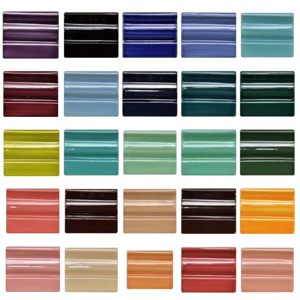 Spectrum 700 Series Low Fire Opaque Gloss Glazes