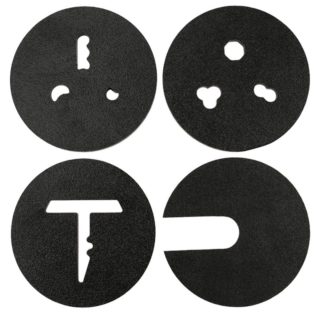 Brent 3-piece plastic die set with selector