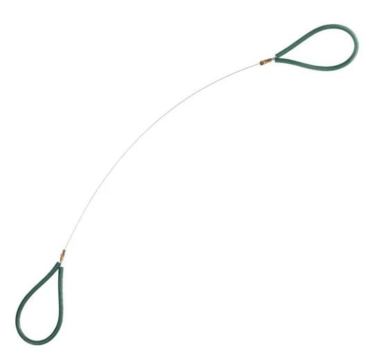 7" ERGO-MAX CUT OFF WIRE :COLOR GREEN : DIRTY GIRLS POTTERY TOOLS