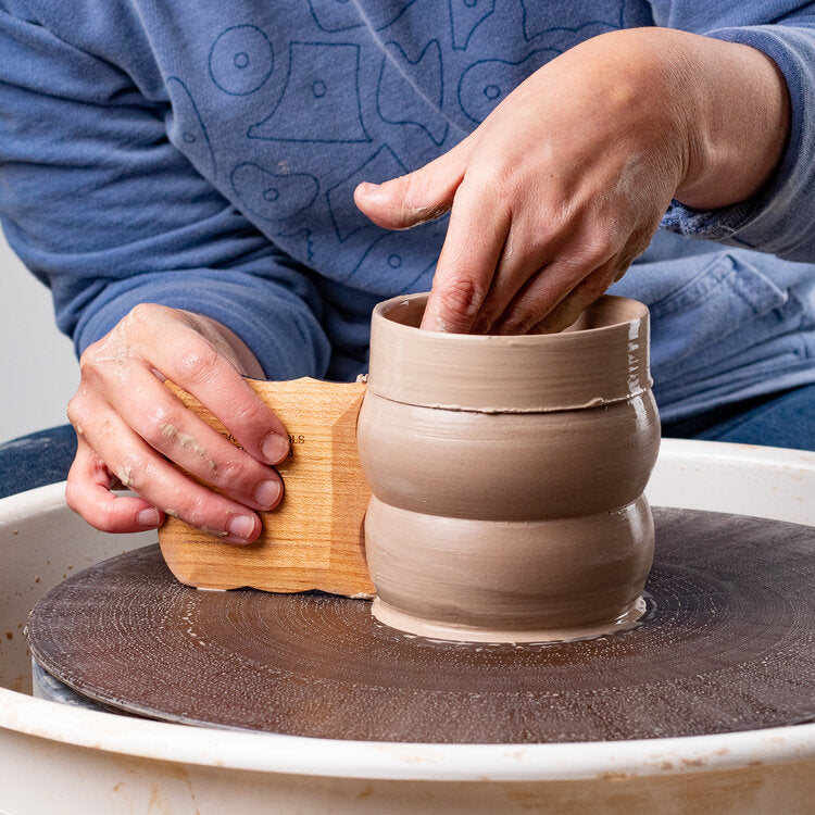 3.2" Square Pottery Texture Tool | Sheffield Pottery