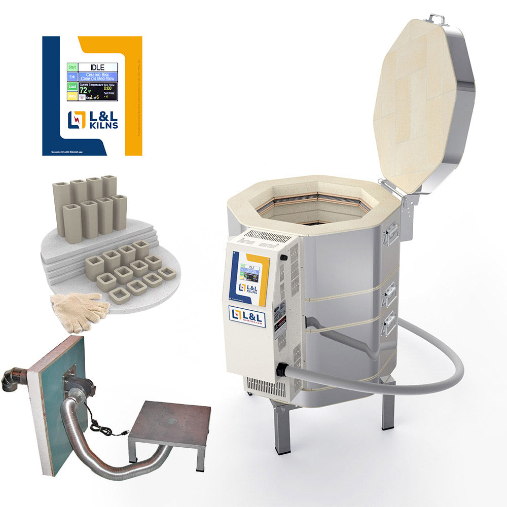 L&L E18M-3 Easy Fire Kiln Package | Easy-Fire Kiln | Sheffield Pottery