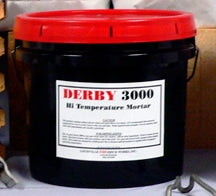 Derby 3000HT Fire Clay Mortar | High Heat Mortar Mix